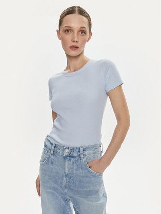 GAP T-Shirt 870883 Himmelblau Slim Fit