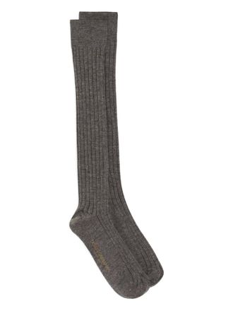 Dolce & Gabbana ribbed socks - Gris