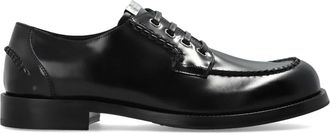 Dolce & Gabbana Chaussures en cuir avec logo - Homme - Chaussures - Noir - Taille: 44 EU
