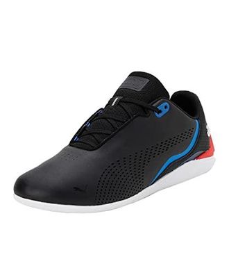 Puma Unisex Adults Fashion Shoes BMW MMS DRIFT CAT DECIMA Trainers & Sneakers, PUMA BLACK-POP RED-PUMA WHITE, 42