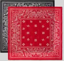 HUGO BOSS Tuch aus reiner Baumwolle im 2er-Pack Modell BANDANA