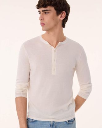 Kujten T-shirt col tunisien homme - T-Shirt Blas