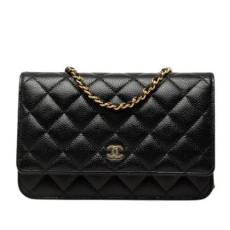 Chanel Pre-owned Wallet on Chain - - Pre-owned - Damen - Schwarzk - ONE SIZE