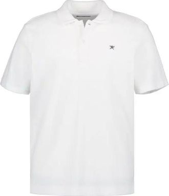 Hackett Herren Polo-Shirt wei&szlig;