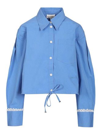 Ganni Chemise - Bleu Clair
