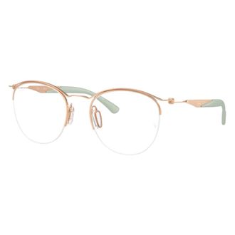 Ray-Ban unisex, Accessoires, Jaune, Taille: 50 MM Rx7553 Optical Frame