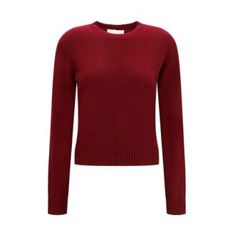 Lisa Yang Rundhals-Pullover - - Knitwear - Damen - Rot - M