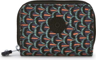 Kipling Tops Kleine Geldbörse, Geo Feather (Schwarz)