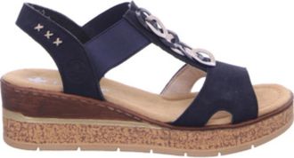 Rieker Damen, Schuhe, Blau, 40 EUGr&ouml;&szlig;e