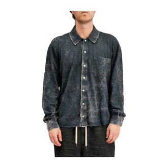 ATOMOFACTORY Atomofactory, Homme, Chemises, Noir, Taille: 2XL Casual Chemises
