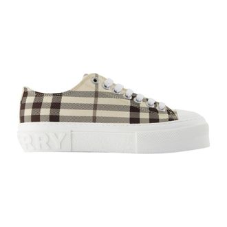 Burberry Check Sneakers - - Shoes - Damen - Beige - 38 EU
