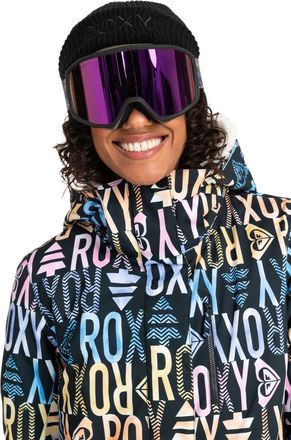 Roxy Izzy - Snowboard-/Skibrille für Frauen Schwarz