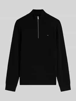 Tommy Jeans Slim Fit Troyer aus reiner Baumwolle