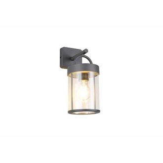 Trio Leuchten Applique dext&eacute;rieur, lanterne, aluminium, anthracite, E27, H 29 cm