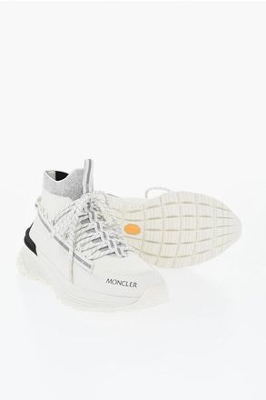 Moncler Lace-Up Sneakers MONTE RUNNER with Sock Detail size 39,5