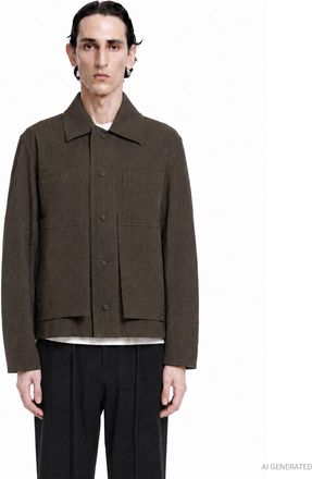 Craig Green Embroidered Linestitch Worker Jacket