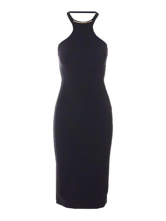 Elisabetta Franchi Robe Au Genou - Noir