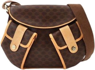 Celine Sac &agrave; bandouli&egrave;re vintage Pre-owned - Femme - Pre-owned - Brun - Taille: ONE Size