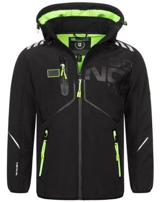 Geographical Norway Softshelljacke Herren Fr&uuml;hlings Jacke Softshelljacke &Uuml;bergangs Jacke Outdoor Regen