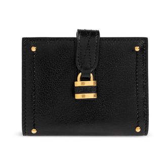 Chlo&eacute; Leder-Geldb&ouml;rse - - Accessories - Damen - Schwarzk - ONE SIZE