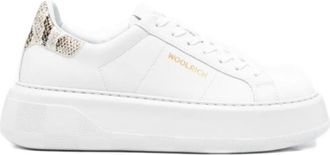 Woolrich Femme, Chaussures, Blanc, Taille: 36 EU Woolrich Baskets White