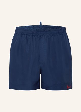 Dsquared2 Seidenshorts blau