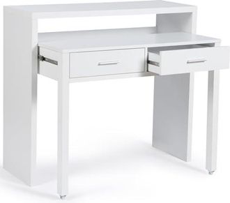 IDMarket Bureau Extensible Max Blanc