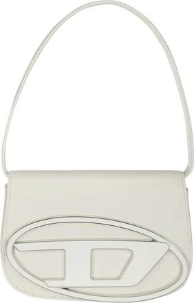 Diesel Hobo Bags - Logo Bag - Gr. unisize - in Wei&szlig; - f&uuml;r Damen