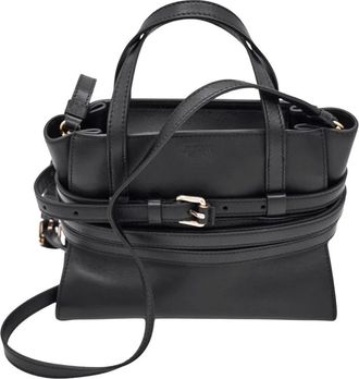 Moschino Femme, Sacs, Noir, Taille: ONE Size Tie Me Shopping