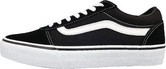 Vans Herren Ward Sneaker Ward Trainers, (SUEDE/CANVAS) BLACK/WHITE, 47 EU