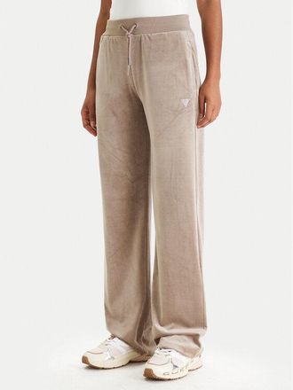 Guess Jogginghose V3BB26 K0232 Beige Regular Fit