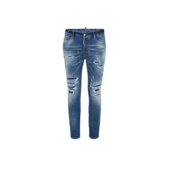Dsquared2 Skater Ripped Jeans - - Jeans - Herren - Blau - L