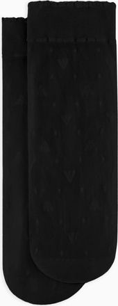 Emporio Armani Damen Ankle Socken, Schwarz, One Size