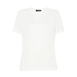 Fabiana Filippi Crew Neck Kurzarm T-Shirt - - Tops - Damen - Wei&szlig; - M