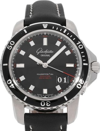 Glash&uuml;tte Original Uhren - Sport Evolution - Gr. unisize - in Schwarz - f&uuml;r Damen