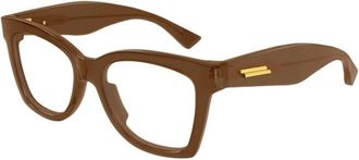 Bottega Veneta Femme, Accessoires, Brun, Taille: 52 MM Lunettes de vue