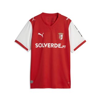 Puma Maillot Home S.C. Braga Homme, Accessoires, Rouge, 3XL