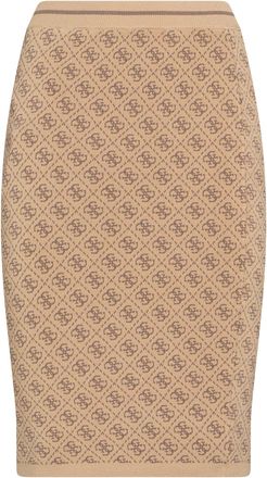 Guess HOSEN & R&Ouml;CKE - Midi-R&ouml;cke auf YOOX.COM