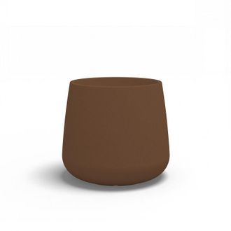 Monacis Vase en polym&egrave;re Monacis Goutte Bronze &Oslash; 63 - h 55 cm