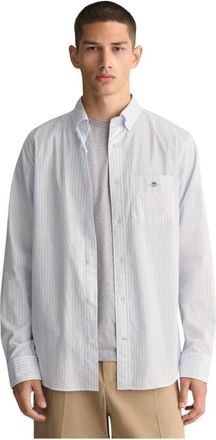 GANT Homme, Chemises, Bleu, Taille: 3XL Classic Poplin Shirt