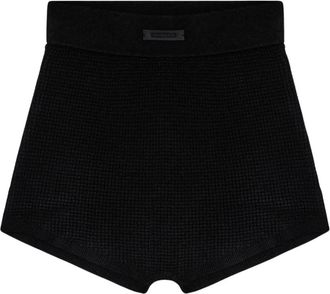 Fear of God Femme, Sous-v&ecirc;tements, Noir, Taille: 40 FR Waffle Boy Short