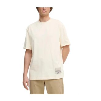Calvin Klein Lenticular Shoreline T-Shirt - - Tops - Herren - Wei&szlig; - S
