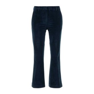 Pantaloni Torino Jane Cropped Hosen - - Trousers - Damen - Blau - S