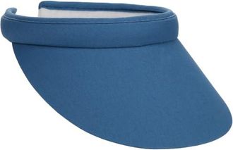 LIPODO Visière pour Femme Uni - Le Soleil Protection Solaire avec Printemps-été Été - Taille Unique Bleu