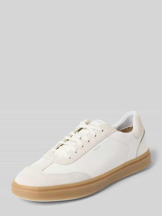 Geox Sneaker aus Leder mit Schn&uuml;rung