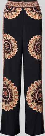 BA&SH Stoffhose aus Viskose im Allover-Look Modell VALLA