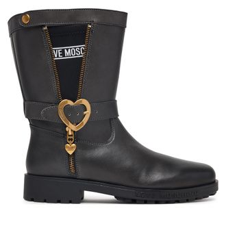 Love Moschino Stiefeletten LOVE MOSCHINO JA24174G0PIJ100A Schwarz