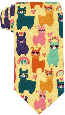 Generic Alpaga Enfantin Coloré Cravate Décontractée Cravates Polyvalente Cravatte Pour Entreprise Fêtes Travail