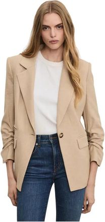 Veronica Beard Battista Dickey Jacke - - Jackets - Damen - Beige - S
