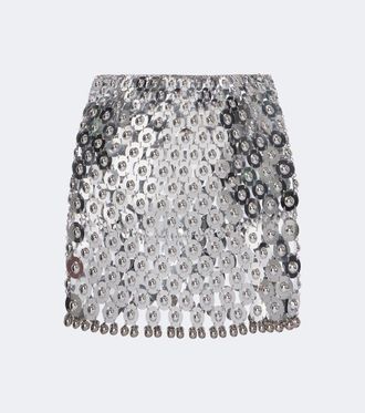 Paco Rabanne Mini-jupe &agrave; ornements